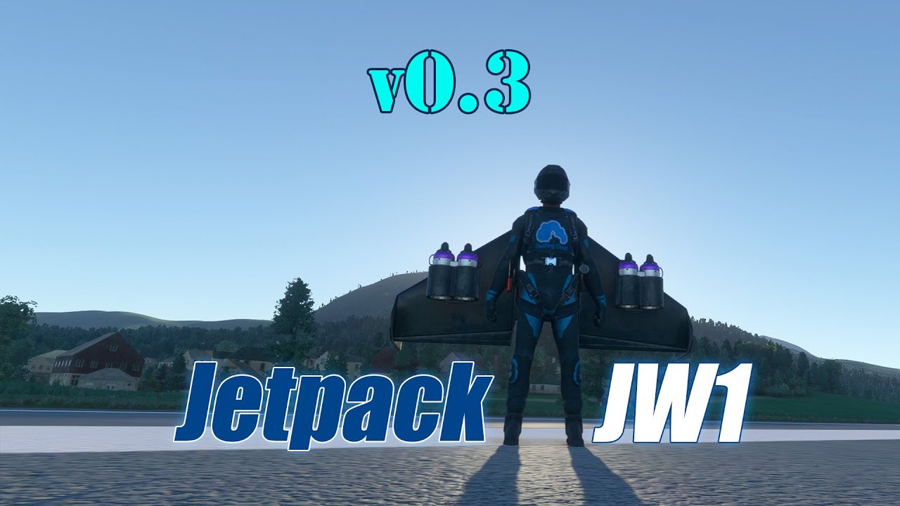 Jetpack JW1 for MSFS - development review of v0.3 - YouTube
