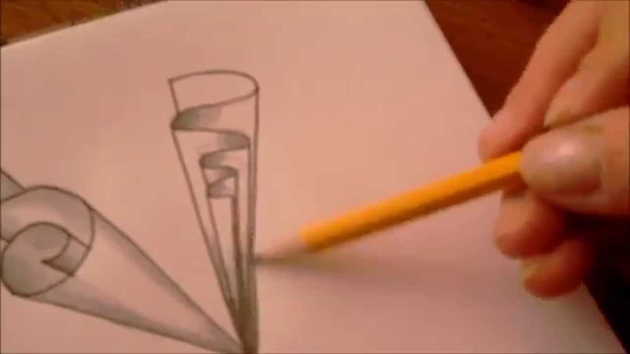 How to draw tanglepattern Folds - YouTube