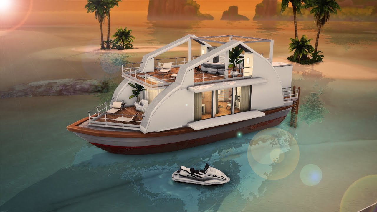 CASA IATE │ Boathouse │The Sims 4 Construção - YouTube