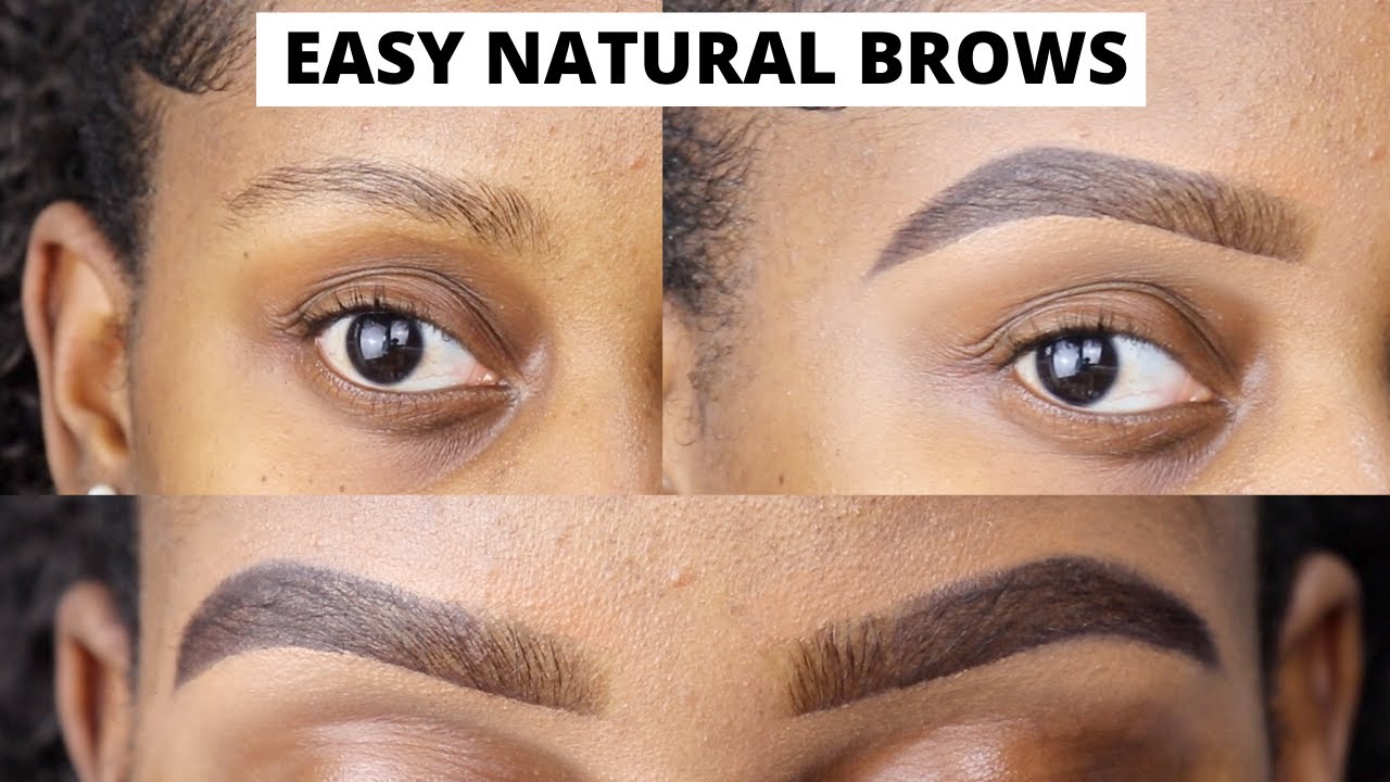 NATURAL LOOKING EYEBROW TUTORIAL | STEP BY STEP | BEGINNER FRIENDLY ...