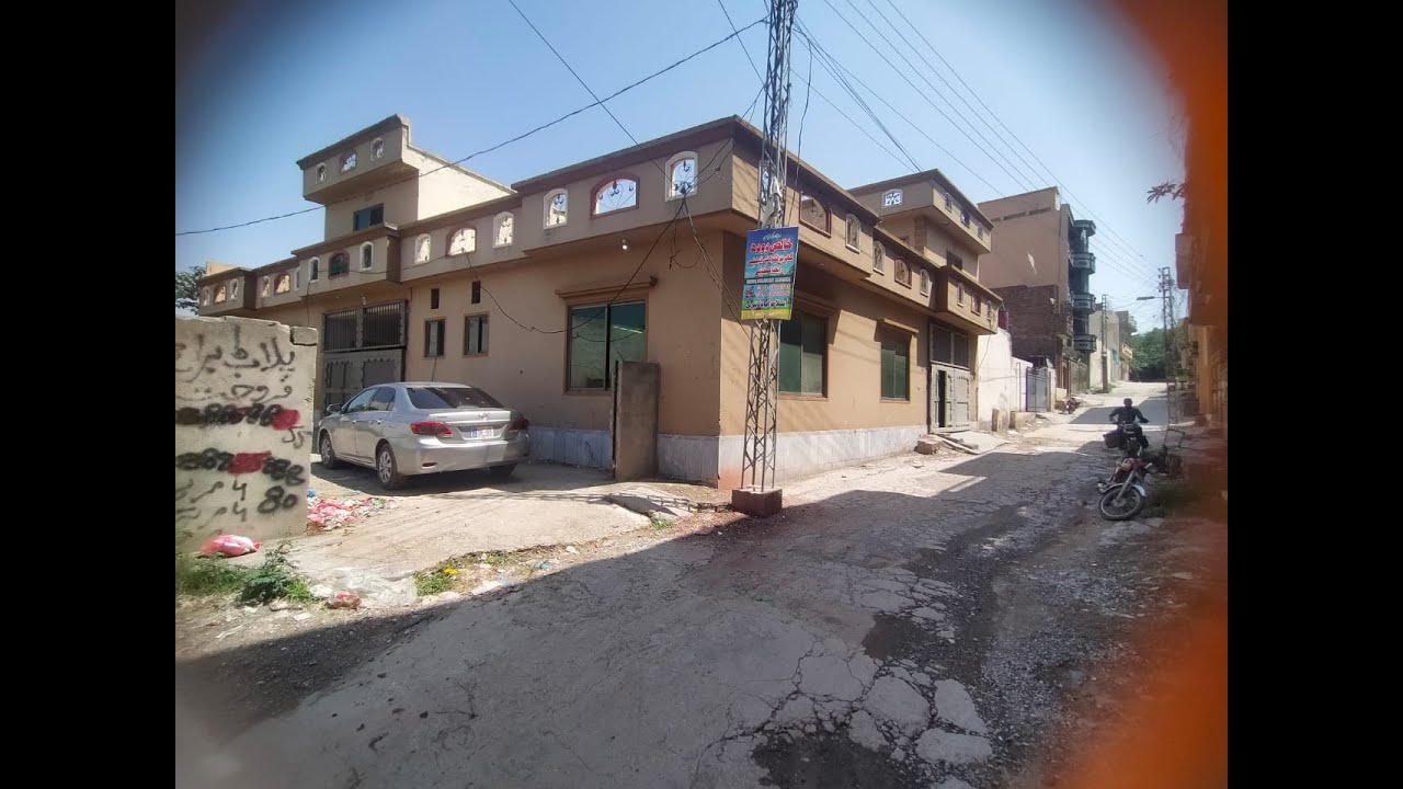 6 Marla Corner House for sale in Shams Colony, Islamabad - YouTube