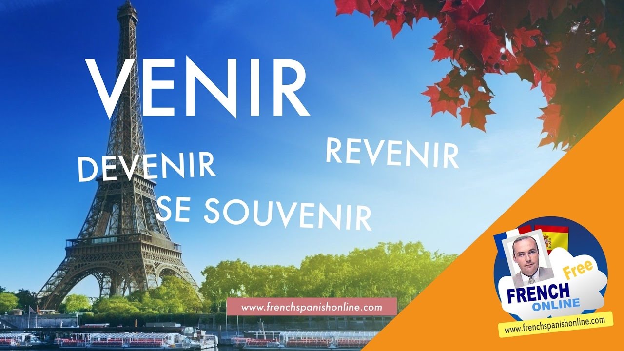 Venir in french - family verbs - YouTube