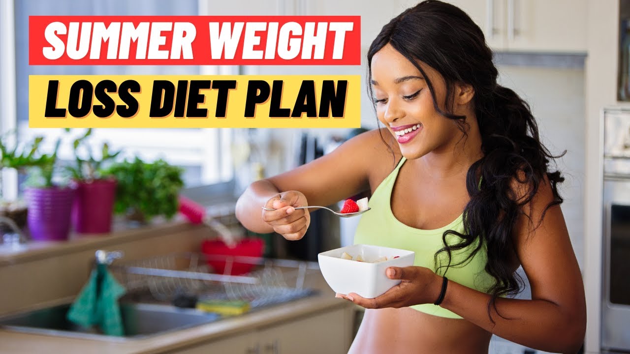 Summer weight loss Diet plan challenge | Summer Slim-Down - YouTube
