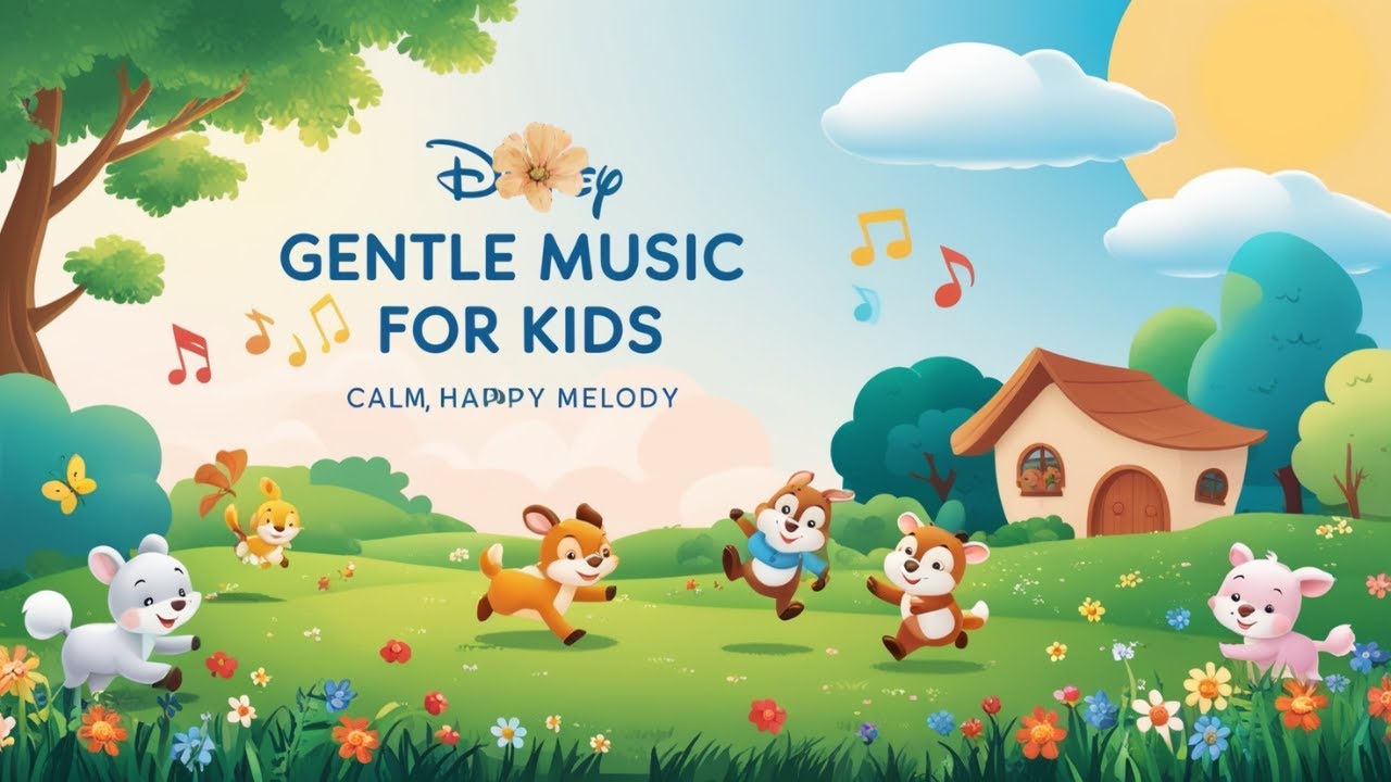 Gentle Music for Babies and Kids with a Calm & Happy Melody|아기를 위한 행복한 ...
