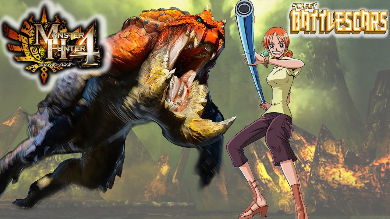 LET'S PLAY MONSTER HUNTER 4 -HD- 3DS CAPTURE CARD - NAMI'S STAFF vs ...