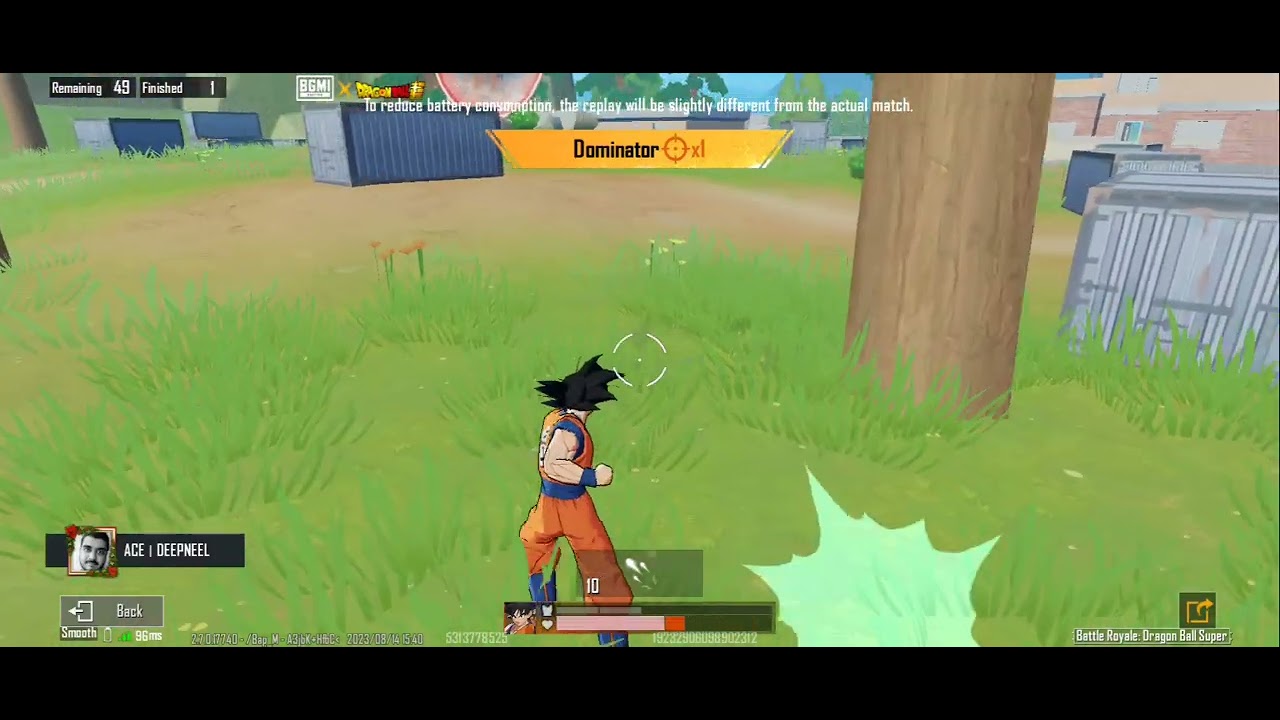 dragon ball z super mode highlights _bgmi - YouTube