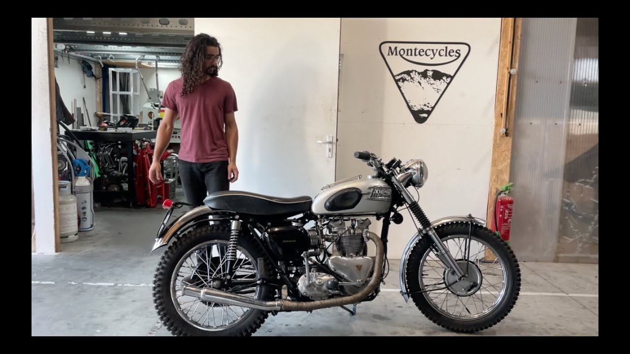 Delivering the Triumph pre unit Trophy, what a journey!!! - YouTube