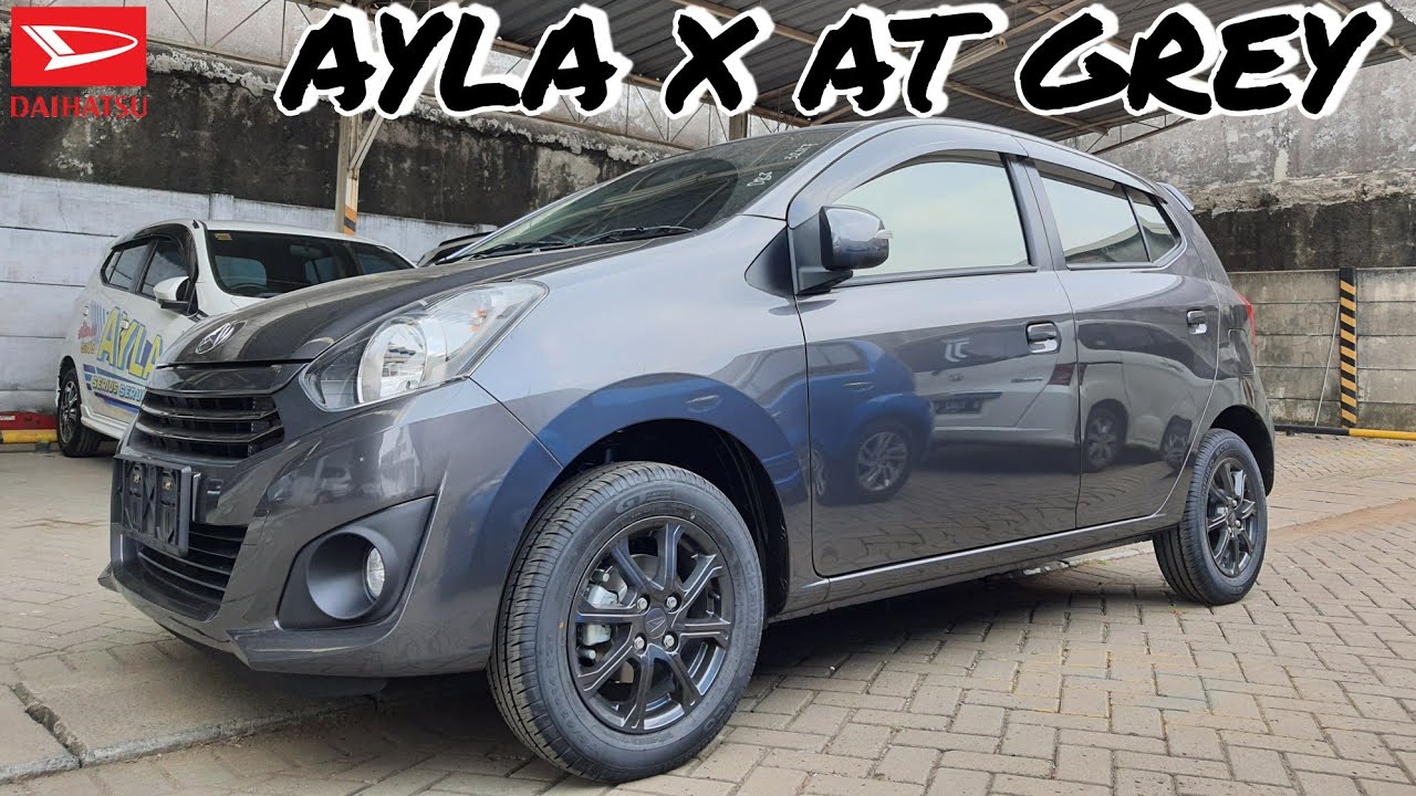 New Ayla 1.0 X AT 2021 GREY - YouTube