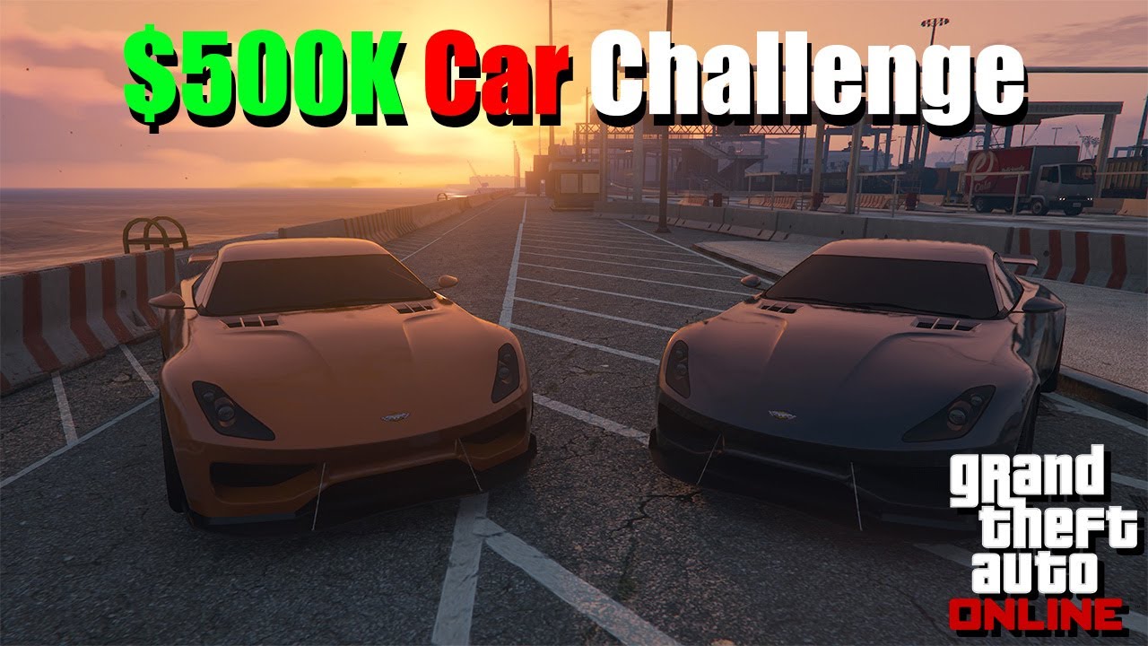 $750K Car Customization Challenge In GTA5 - YouTube