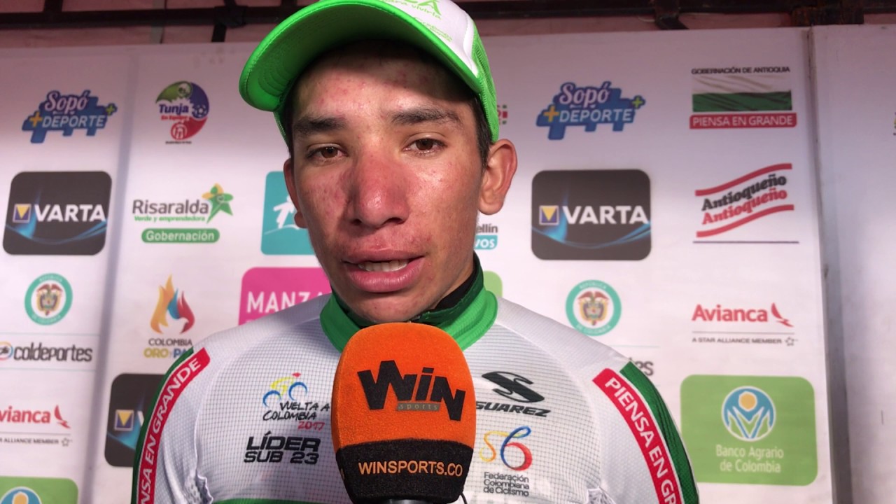 Robinson López - Etapa 4 Vuelta a Colombia 2017 - YouTube