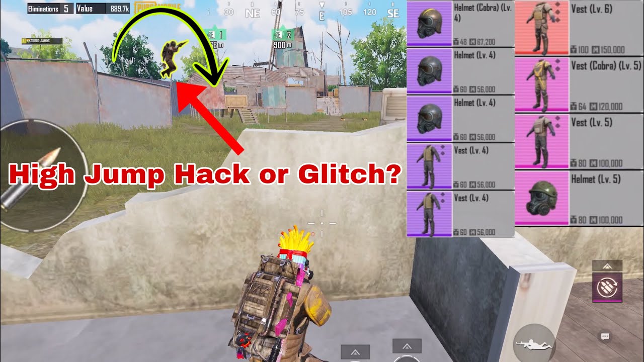 Enemy Jumped Very High Inside - Pubg Metro Royale Gameplay - YouTube
