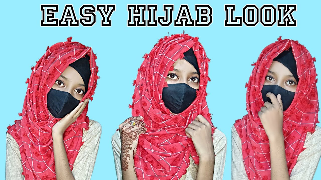 Easy hijab look//simple hijab style // hijab tutorial2023 // Hijab ...