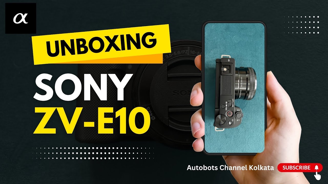 Unboxing the Sony ZV-E10 Mirrorless Camera | Full Setup & First ...