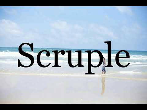 How To Pronounce Scruple🌈🌈🌈🌈🌈🌈Pronunciation Of Scruple - YouTube