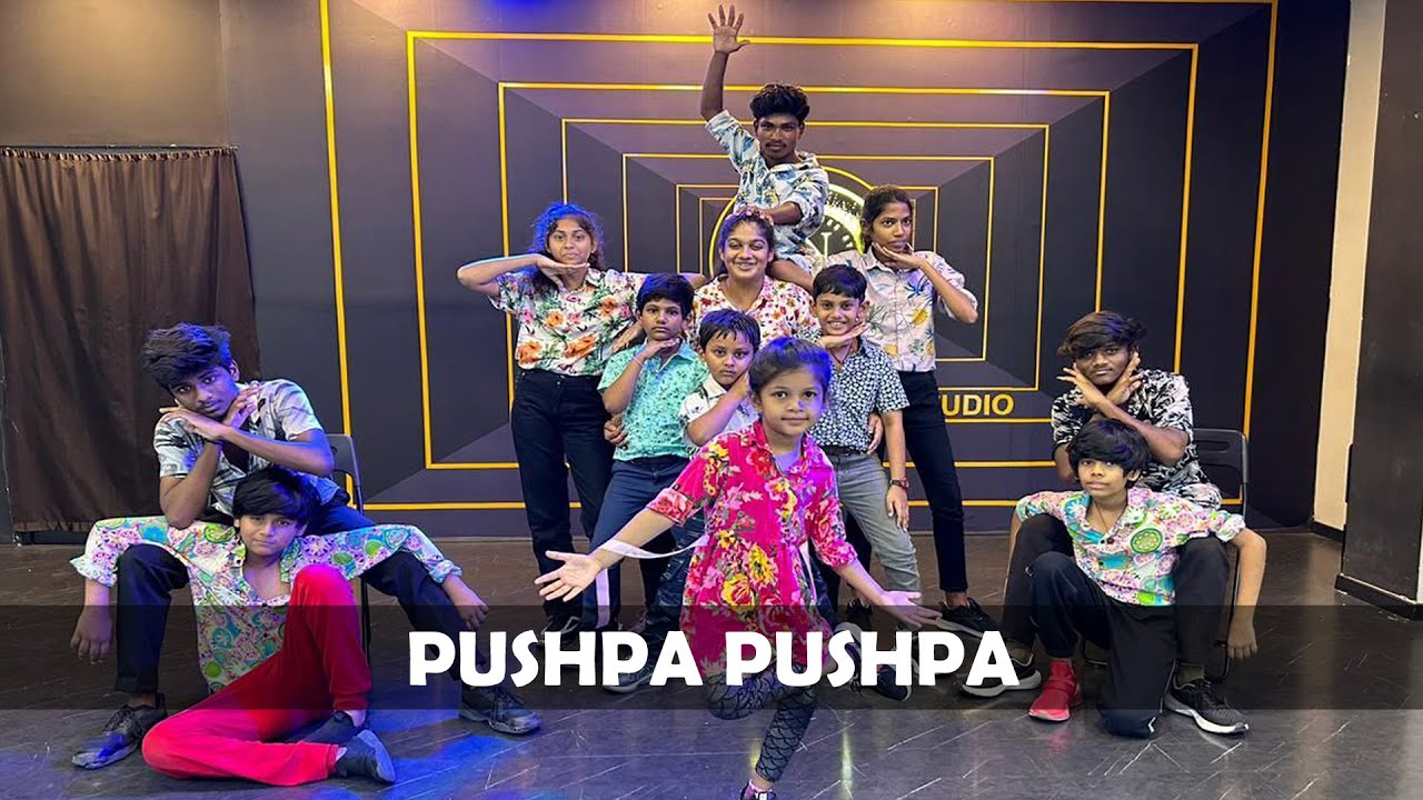 PUSHPA PUSHPA DANCE COVER | Pushpa 2 - The Rule | Allu Arjun | DSP | N ...