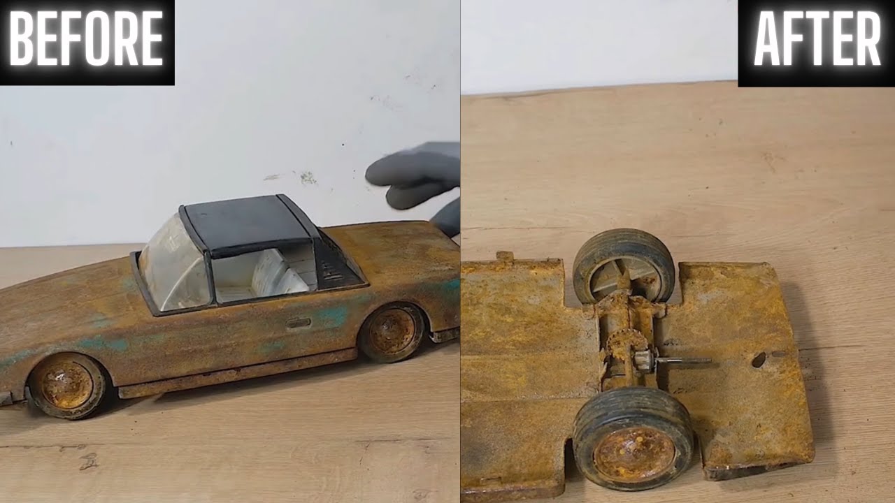 Restoring An Old Toy Made In 1970 - YouTube