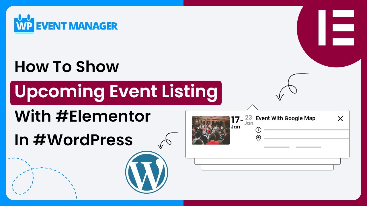 How To Show Upcoming Event Listing With Elementor In WordPress YouTube