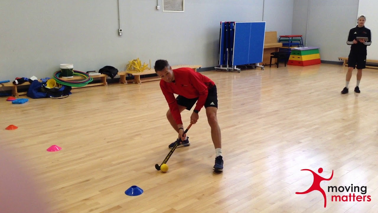 Social Distancing PE - Hockey: Pass/Shoot - YouTube