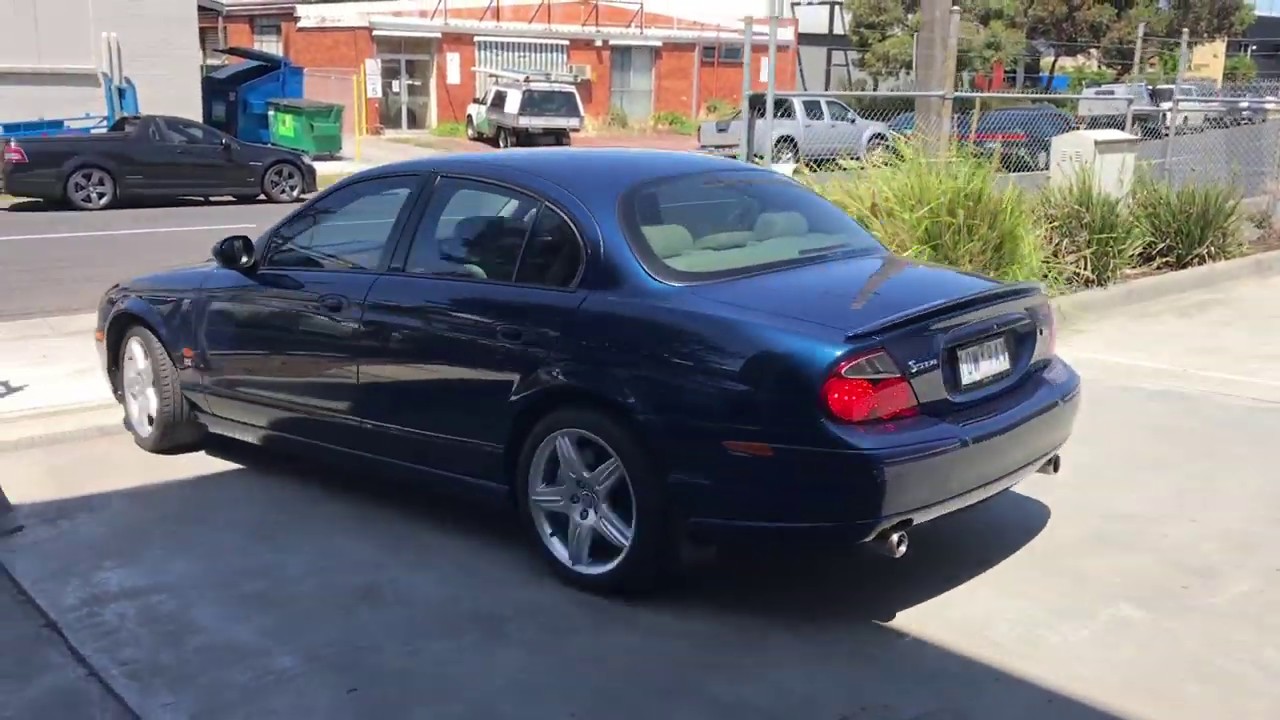 Jaguar S-Type R Supercharged - YouTube
