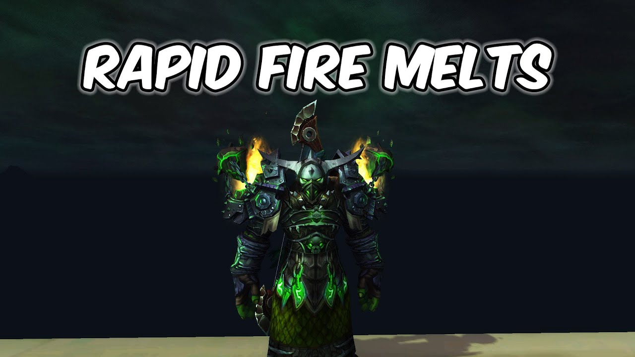 Rapid Fire Melts - Marksmanship Hunter PvP - WoW BFA 8.3 - YouTube