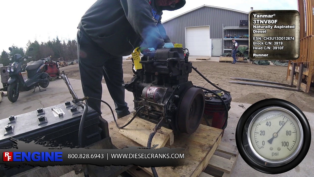 Yanmar® 3TNV80F Runner (YN3TNV80FEC-0749670WH) - YouTube