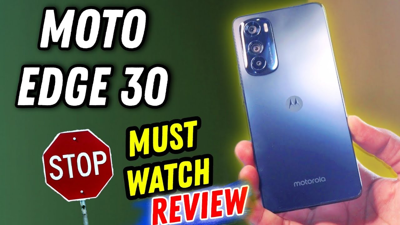 Motorola Moto Edge 30 : Unboxing and Review After 7 Days in 5Min - YouTube