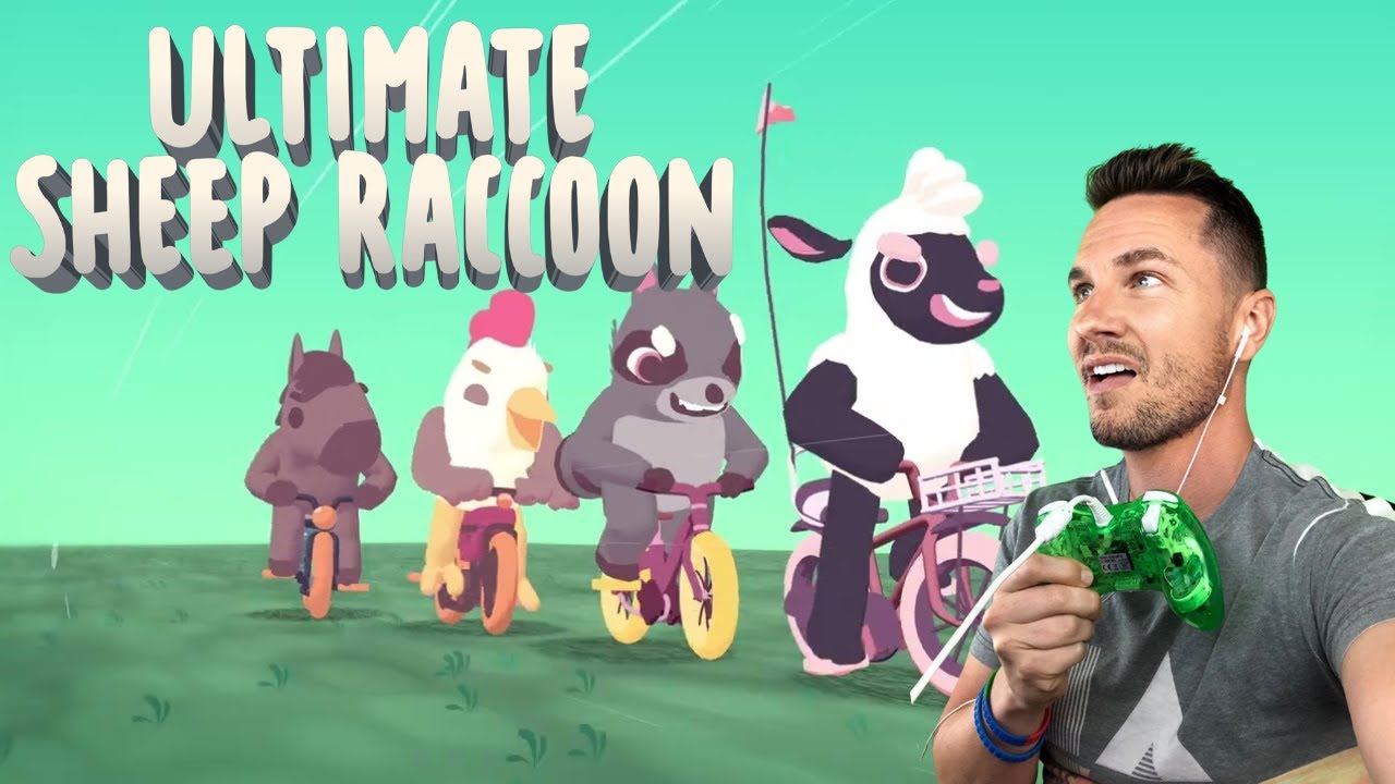 Let's Try Ultimate Sheep Racoon Multiplayer Racing Game! - YouTube