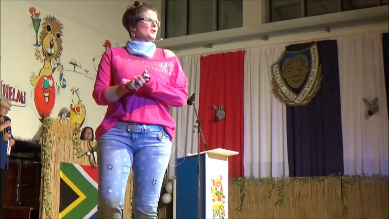 Maria Löw 1. Kostümsitzung 2017 KG "Blau-Weiß" 09 Ehrang e.V. - YouTube