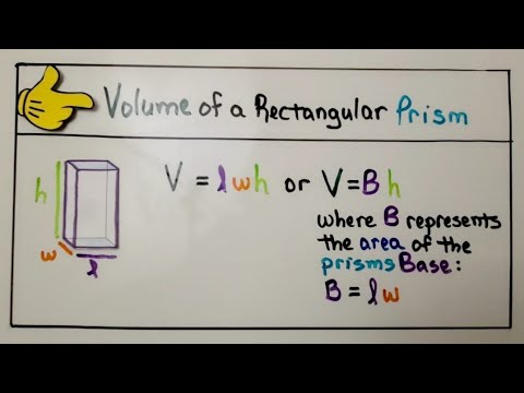 6th Grade Math 15.2b, Finding Volume, Rectangular Prisms - YouTube