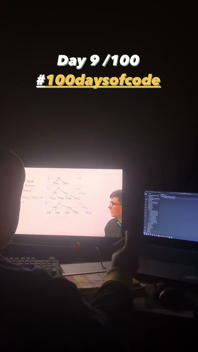 Day 9 of #100daysofcode #coding #consistency #preparation #softwareengineer #study - YouTube