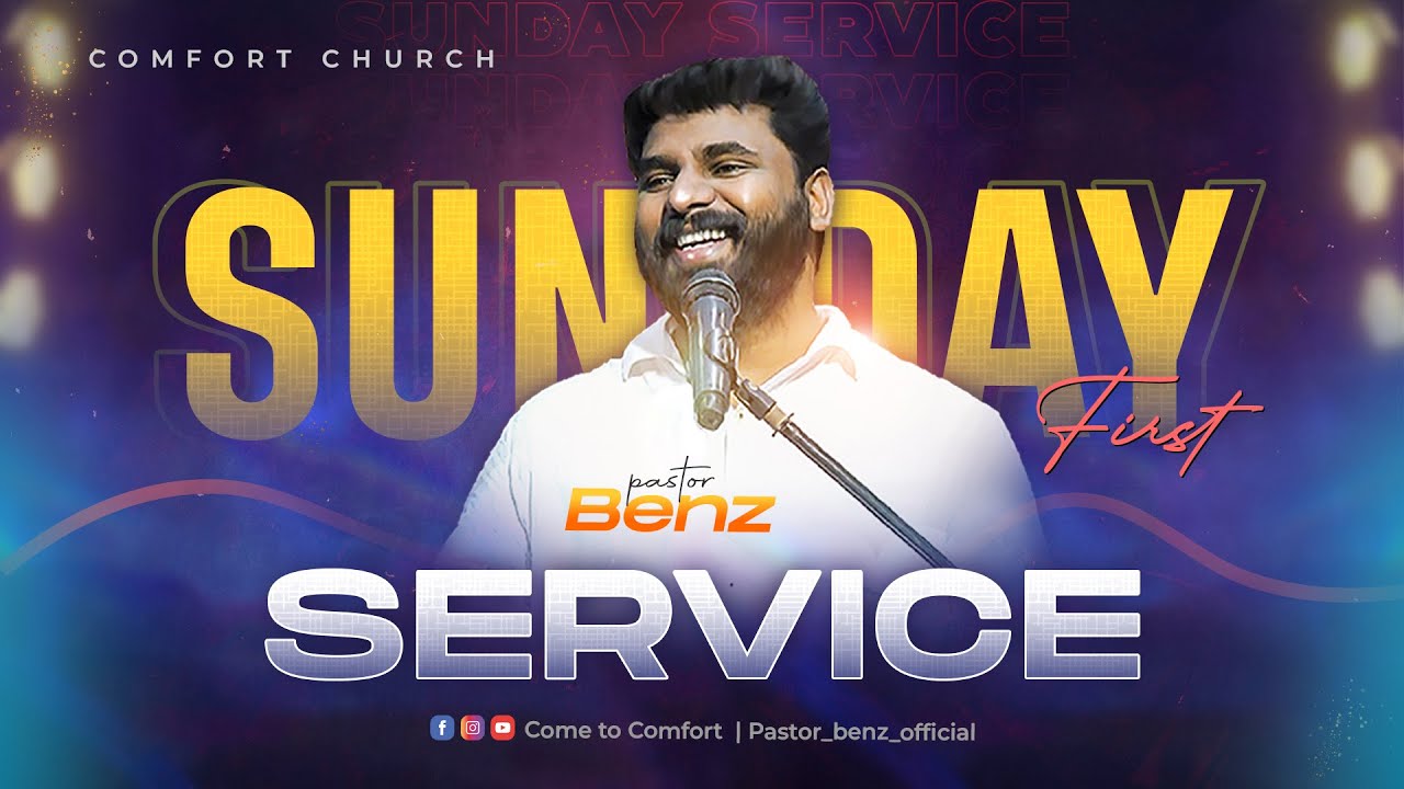 LIVE | SUNDAY 1st SERVICE | 15 SEPTEMBER 2024 | PASTOR BENZ | COMFORT ...