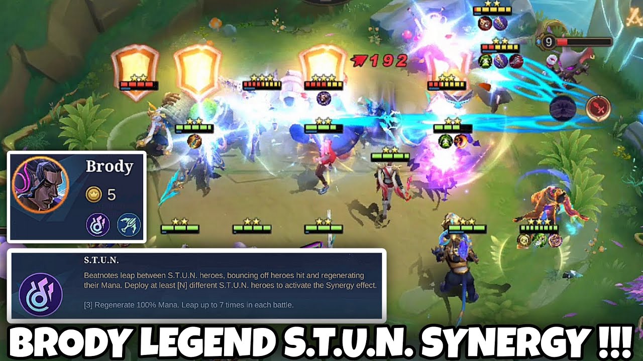 MC-343 | BRODY STUN SYNERGY BARU LANGSUNG ULTI BERKALI KALI | BIG ...