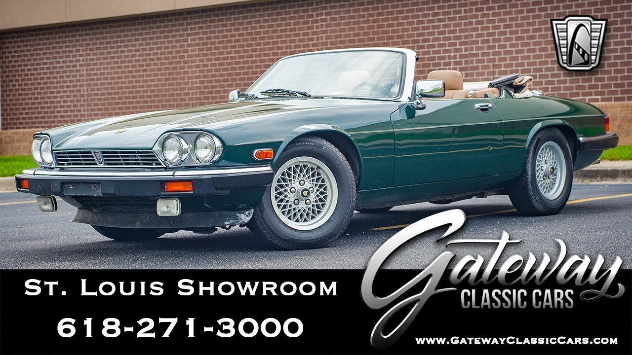 1990 Jaguar XJ-S V12 Convertible Gateway Classic Cars St. Louis #8058 ...