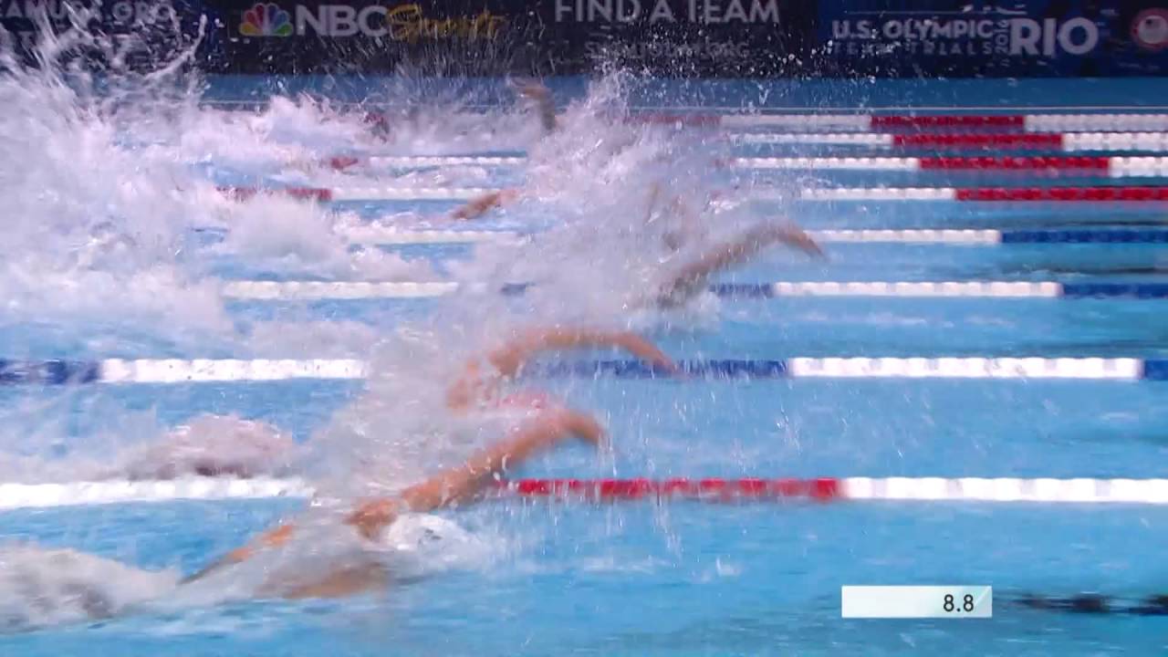Olympic Swimming Trials | Abbey Weitzeil Wins 50m Free Semifinal - YouTube