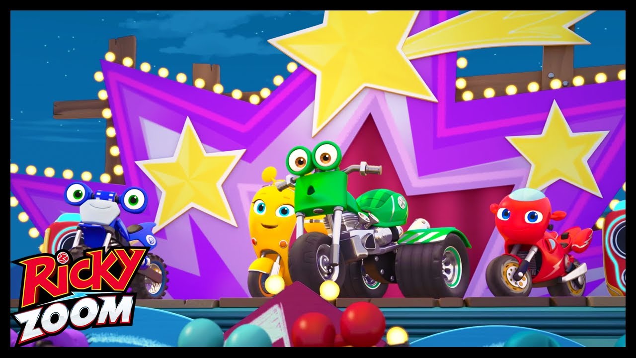 Ricky Puts On A Show (Compilation) | Ricky Zoom | Cartoons For Kids ...