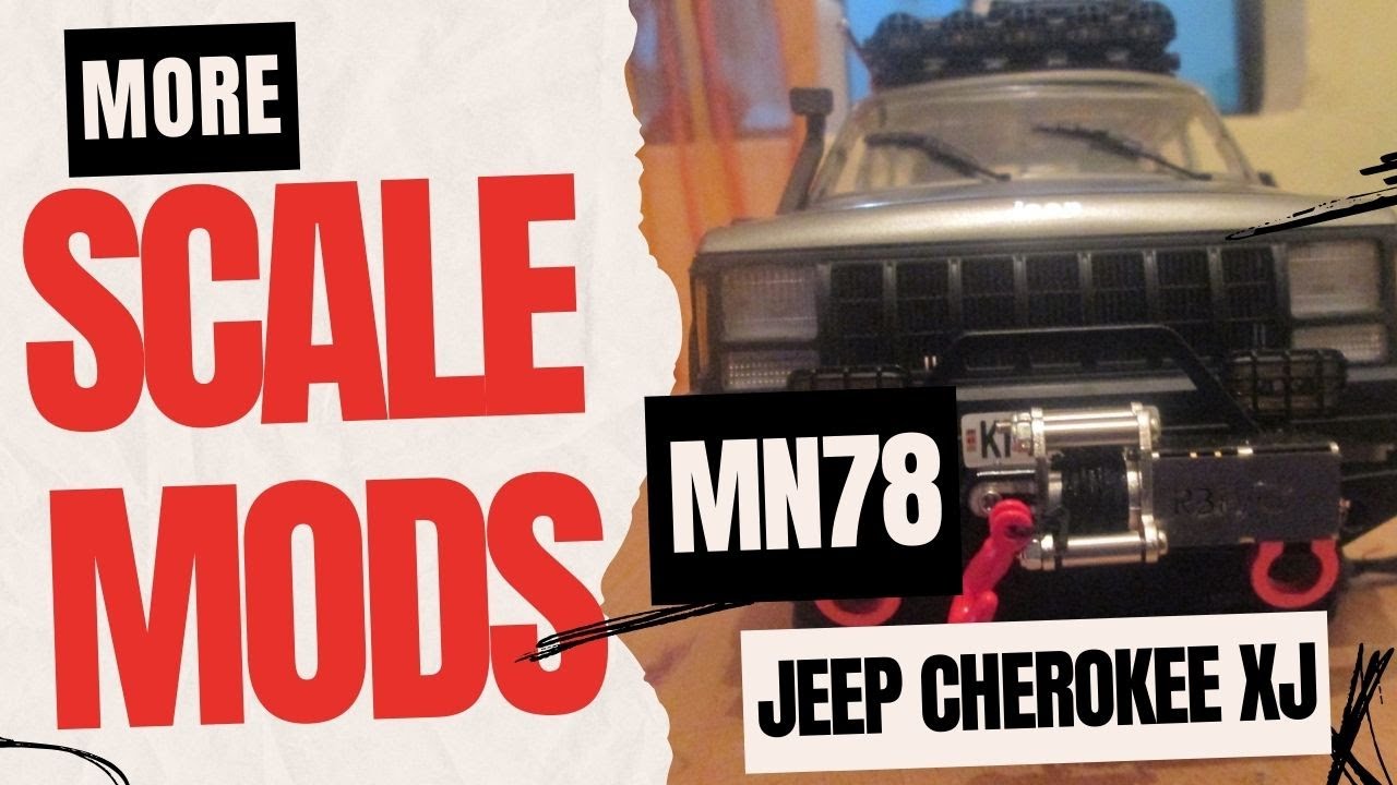 More Scale Mods on MN78 - #mn78 - #rcmods - YouTube