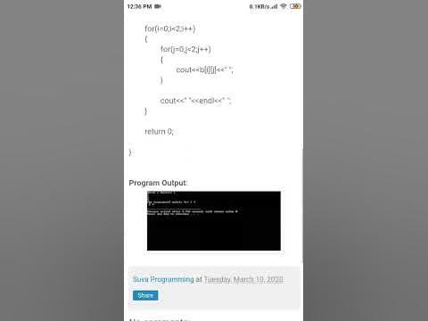 Cpp program to find transpose of a matrix 😲 ।। #shorts #shortsvideo #viral #ytshorts #cpp # ...