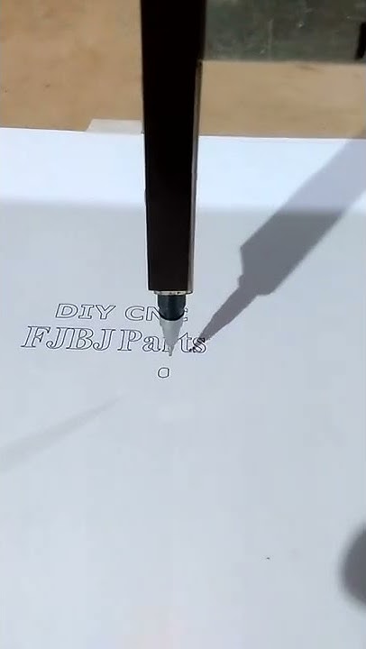 CNC Router DIY, MPG, kertas, bulpen, run program, eps 3 - YouTube