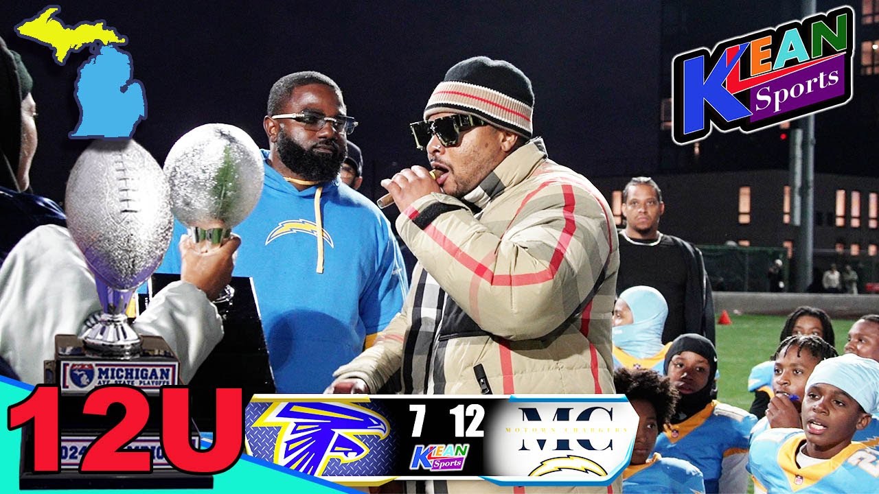 AYF Michigan State Championship 12U The Motown Chargers vs The ...