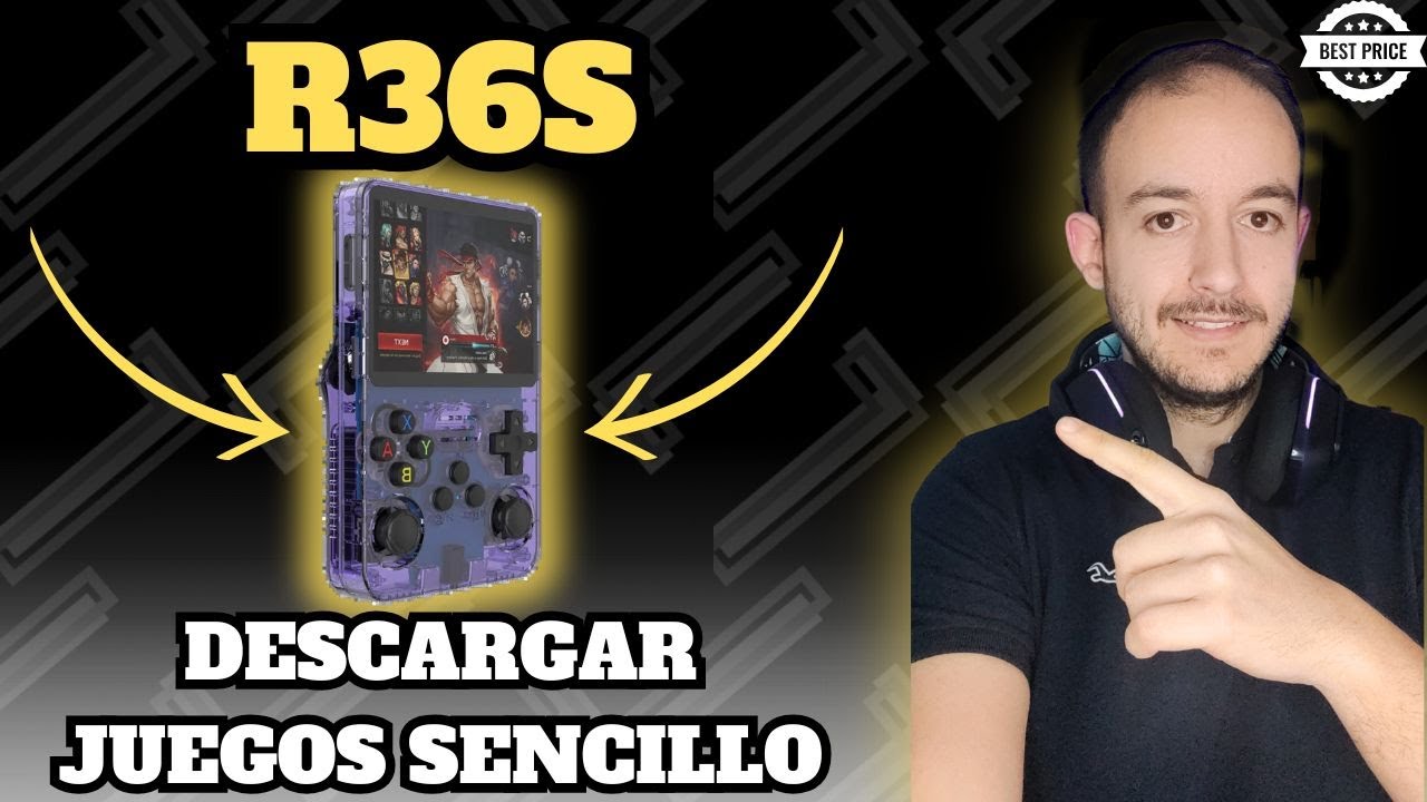 Agregar Nuevos juegos ROM a tu consola R36S con ARKOS - YouTube