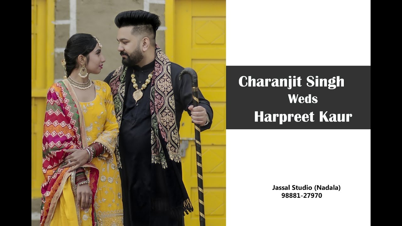 Charanjit Singh weds Harpreet Kaur - YouTube