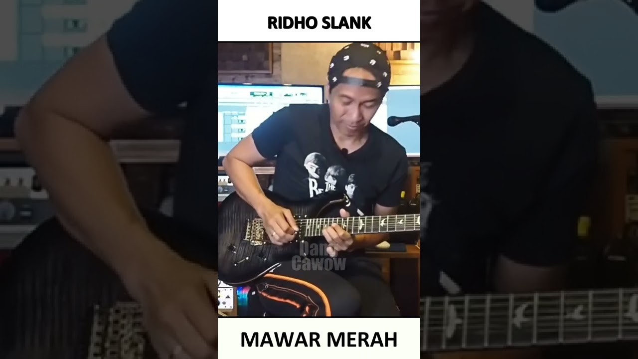 Ridho Slank Mainkan Melodi Gitar Mawar Merah - YouTube