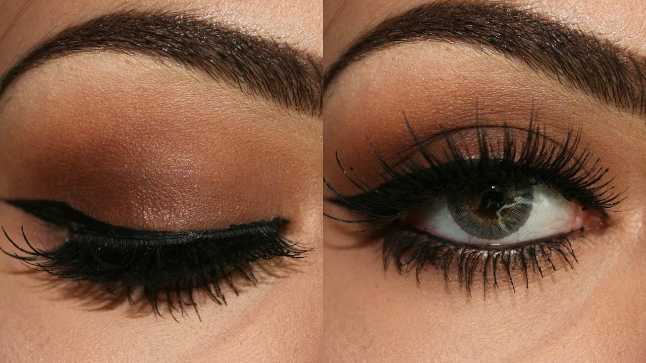 Everyday Soft Brown Makeup Tutorial - YouTube