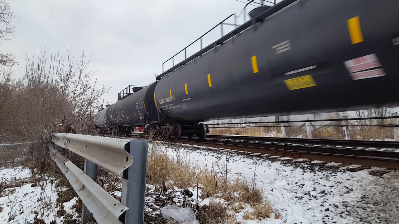 NS 37t westbound through Johnson City NY - YouTube