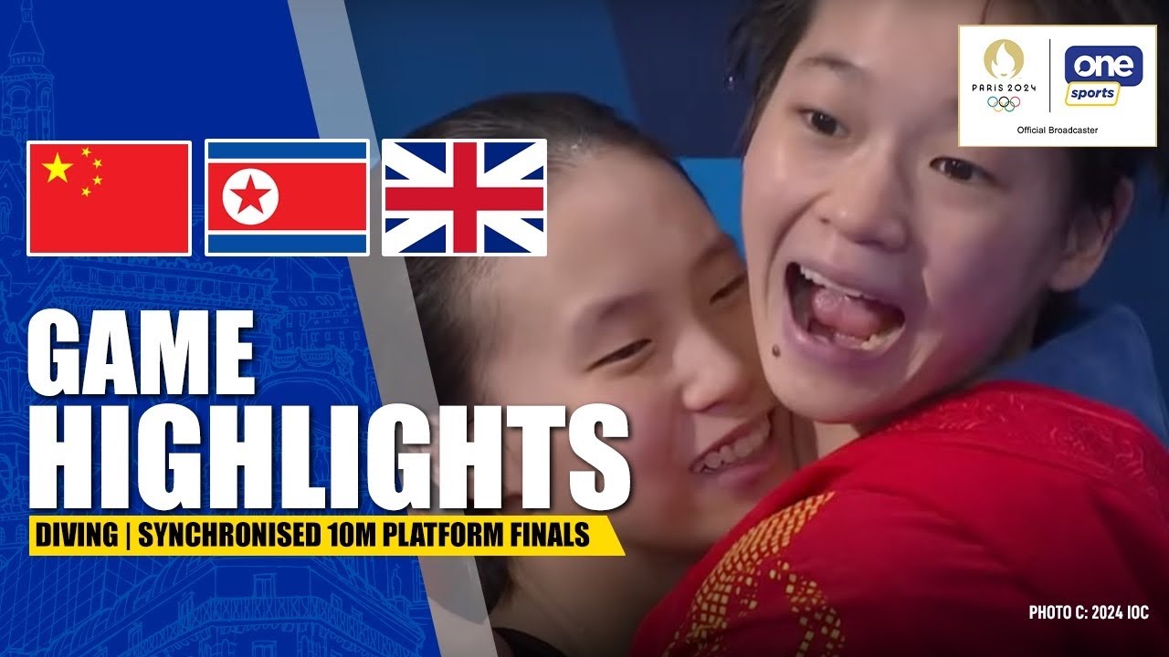 WOMEN'S SYNCHRONISED 10M PLATFORM | DIVING | HIGHLIGHTS | OLYMPIC GAMES ...
