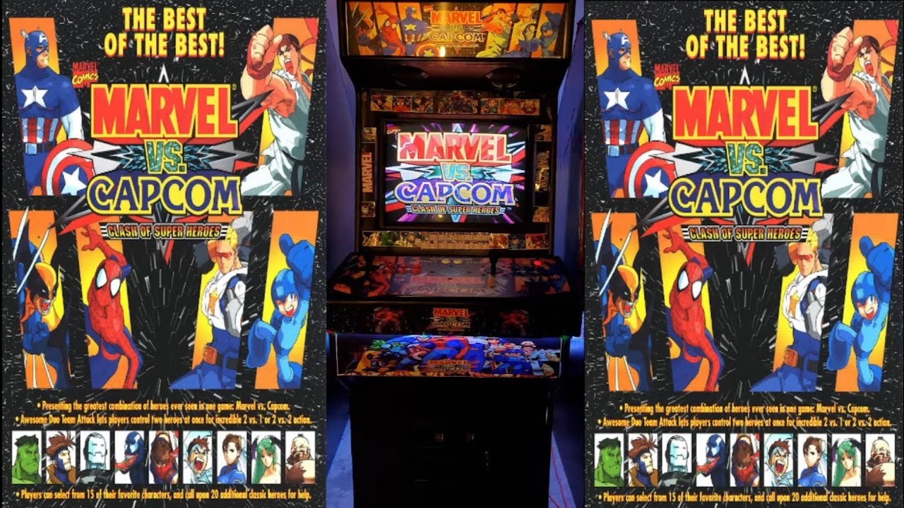 Marvel Vs Capcom 1 Arcade(1998) Fightcade Battles - YouTube