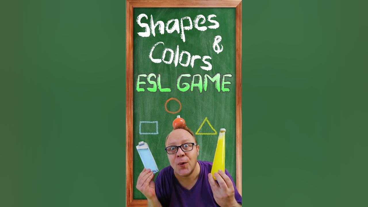Fun ESL Game | Colors and Shapes for a Large Classroom | # ...