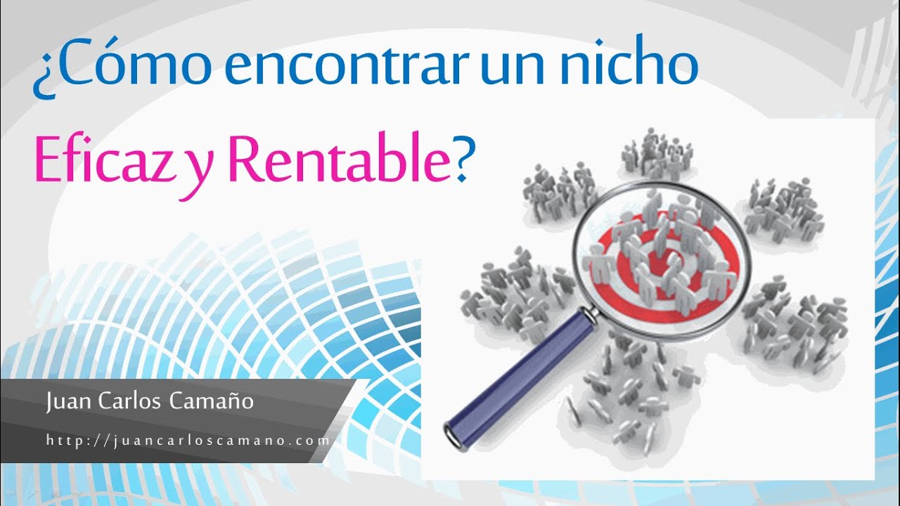 Como encontrar y explotar un Nicho de Mercado Rentable y Eficaz - YouTube
