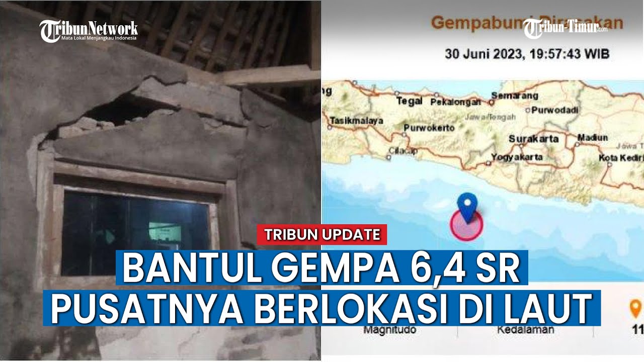 Respon BMKG Gempa Bantul M 6,4 Lokasi Rawan di Jalur Sumber Gempa Sesar ...