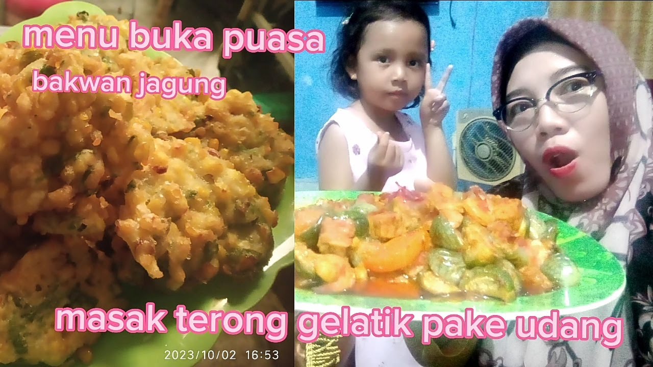 MASAK TERONG GELATIK PAKE UDANG MENU BUKA PUASA SUNNAH DAN BAKWAN ...